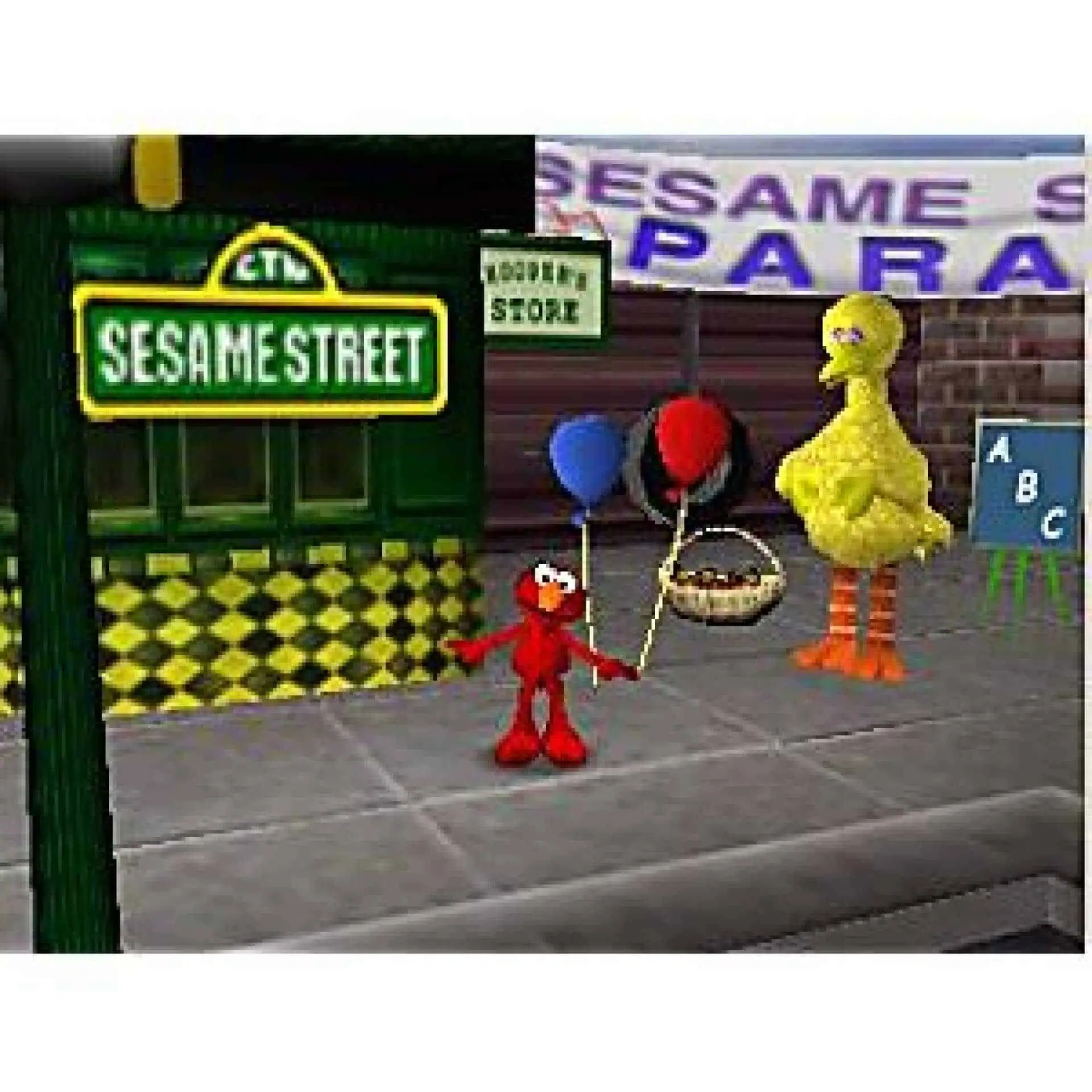 Elmo's Letter Adventure - Gameware
