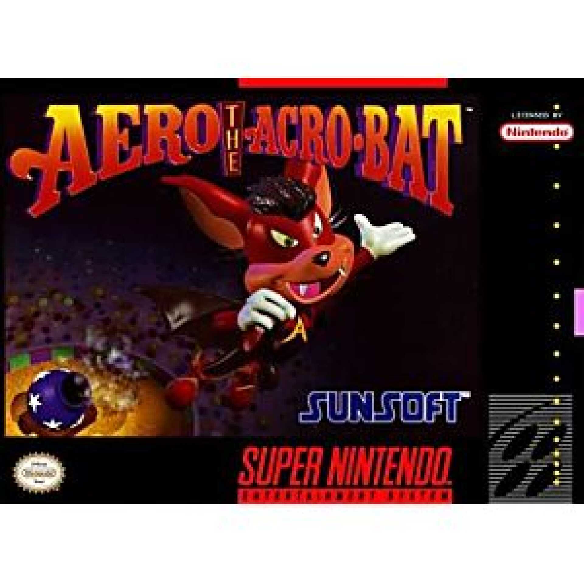 Aero the Acrobat - Gameware
