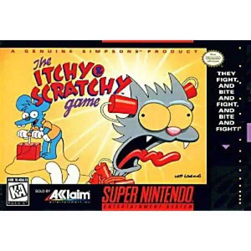 Simpsons Itchy and Scratchy Game - Gameware