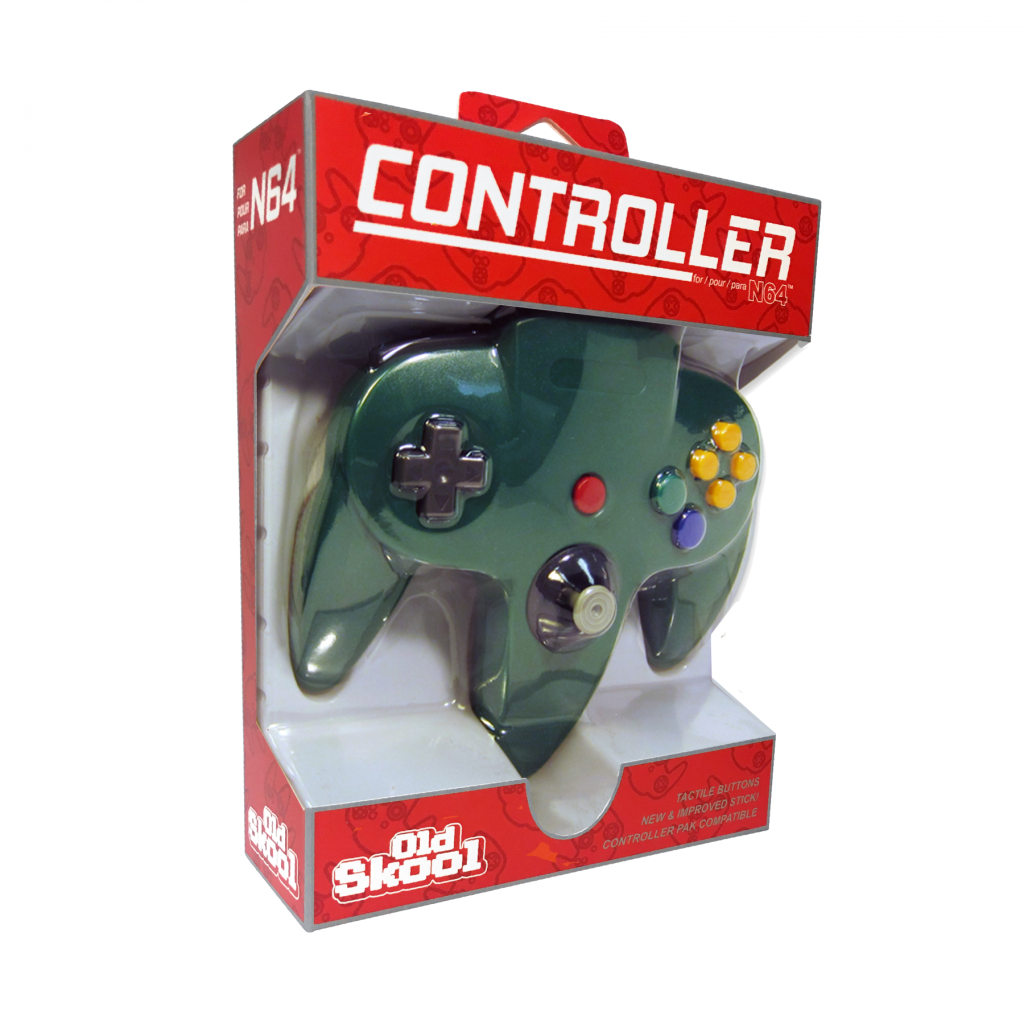 N64 Controller - Old Skool Green - Gameware