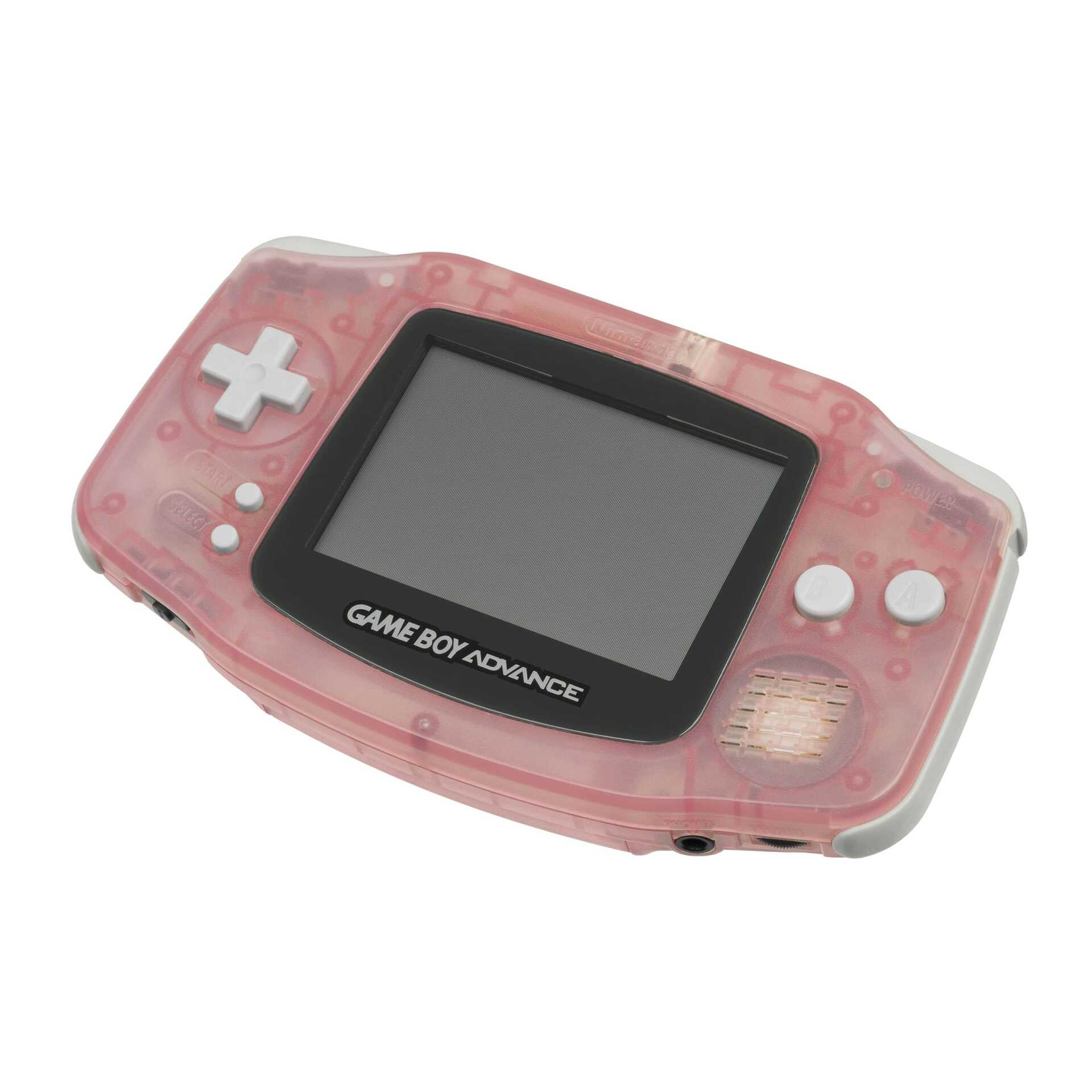 Game Boy Advance System Clear Pink - Gameware