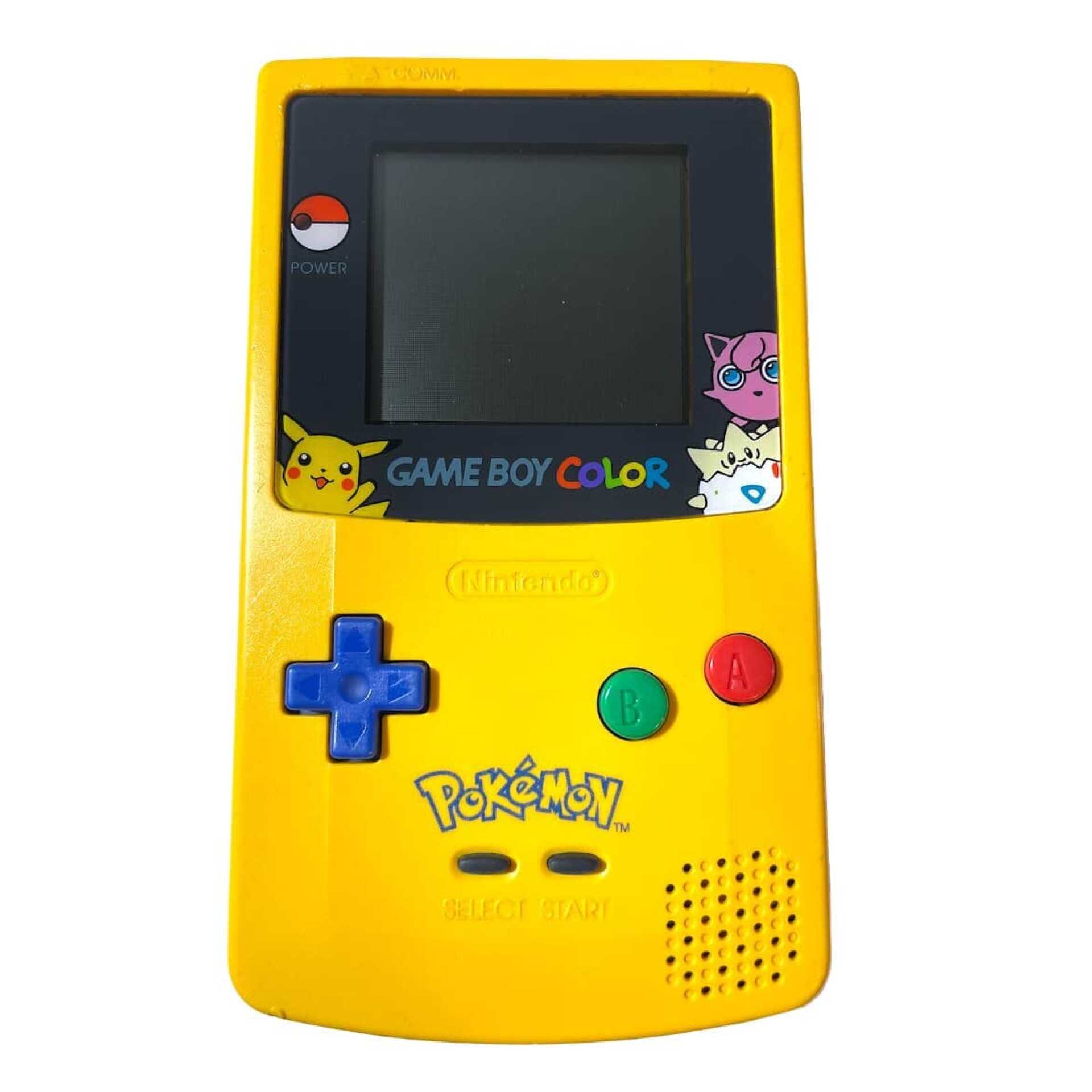 Game Boy Color System Pikachu Edition - Gameware