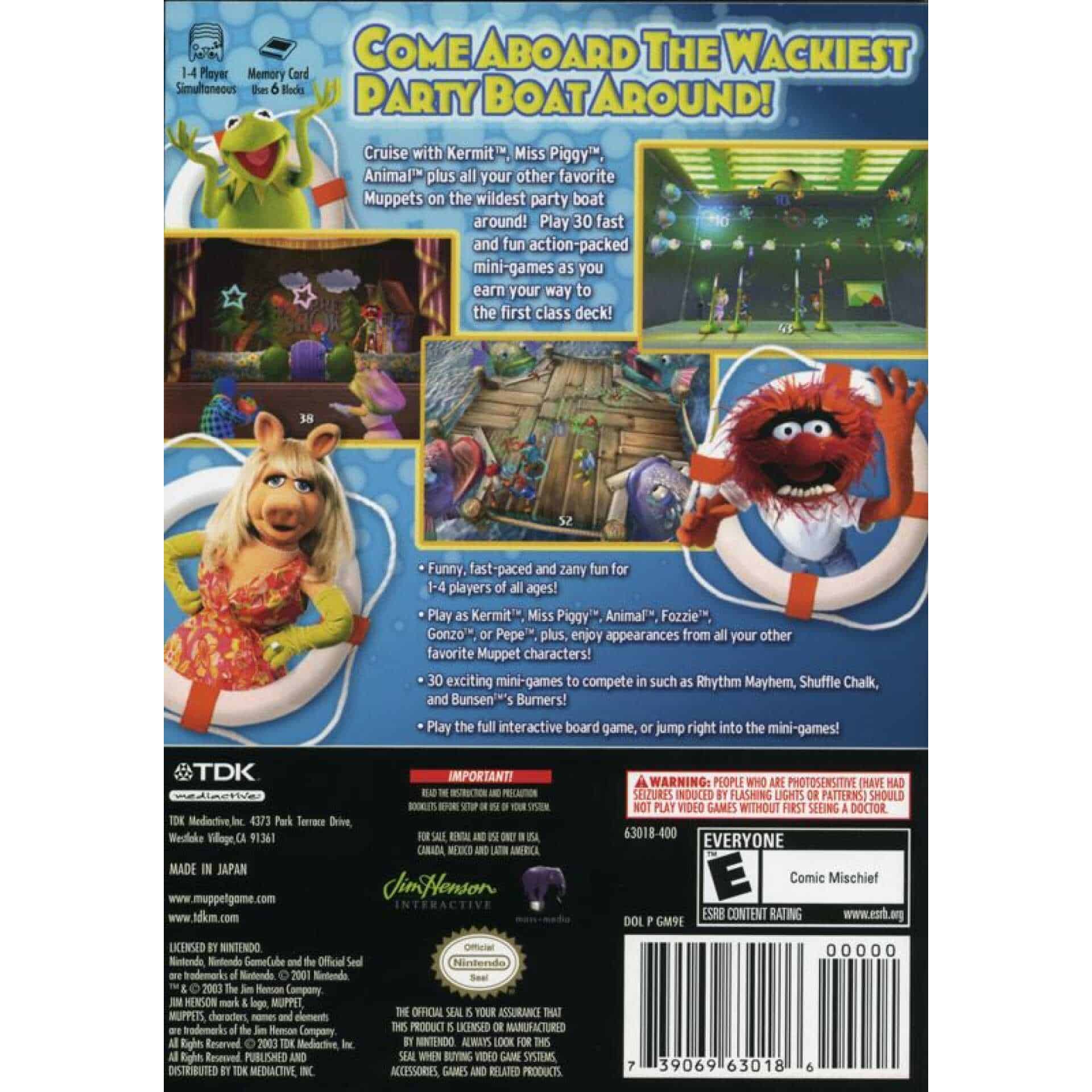 Jim Henson's Muppets Party Cruise - Gameware