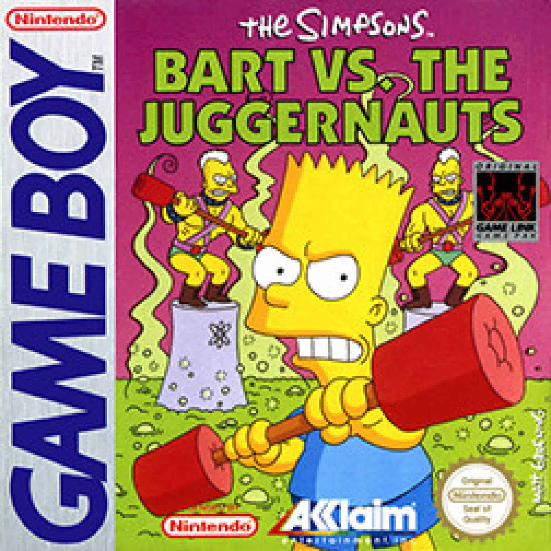 The Simpsons: Bart vs. the Juggernauts - Gameware
