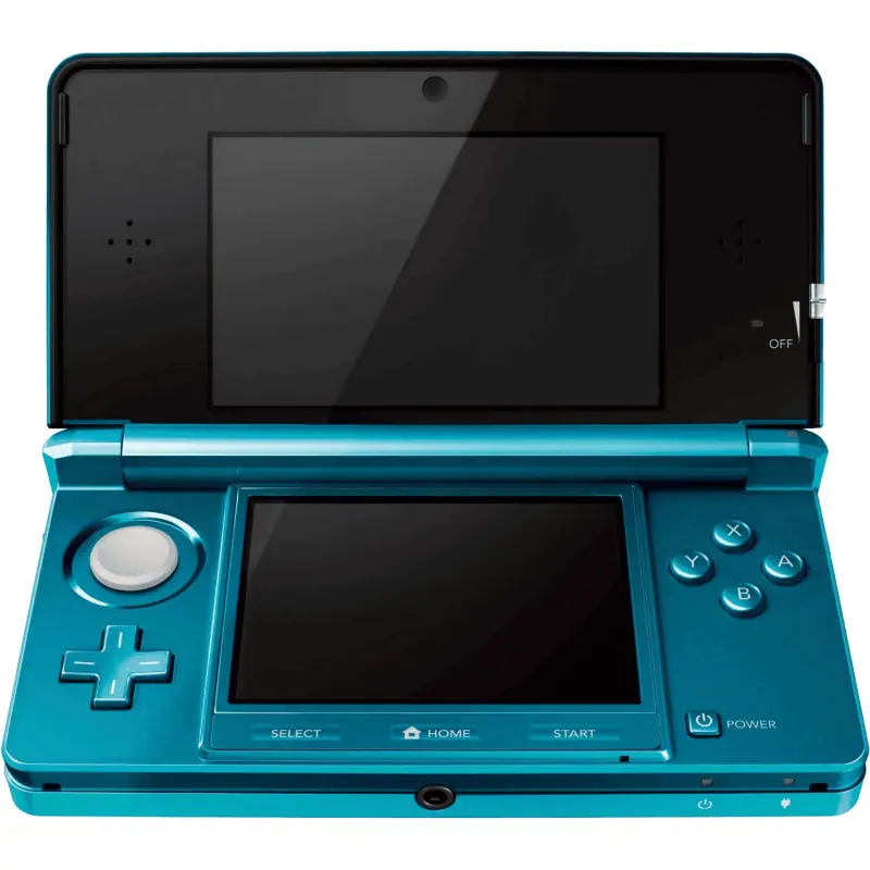 Nintendo 3DS System Aqua Blue - Gameware