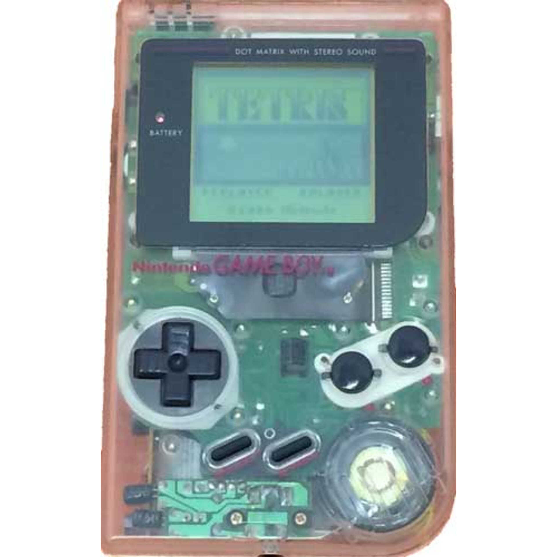 Game Boy Original System Clear - Gameware Game Boy Original System Clear - Gameware